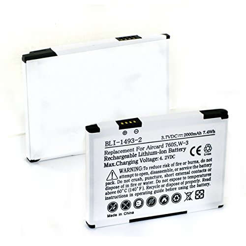 Sierra Wireless Aircard 760S Wifi Hotspot Battery (Li-Ion, 3.7V ...