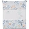 Amazon.com: Coastal Home 4 Pc Seaweed & Shells Sheet Set King Blue ...