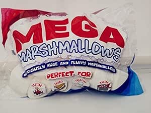 Mega Marshmallows - Extra Large - 600 Grams - Perfect for Barbeque ...