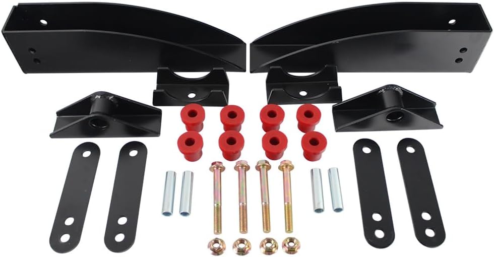 Amazon.com: BST BSSP Rear Leaf Spring Relocation Pocket Set Compatible ...