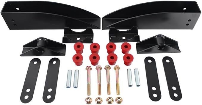 Amazon.com: BST BSSP Rear Leaf Spring Relocation Pocket Set Compatible ...