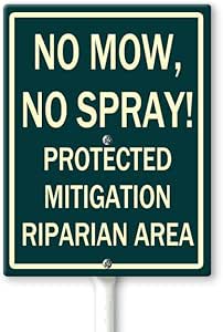 Amazon.com : Lucidhisun No Mow No Spray Protected Mitigation Riparian ...