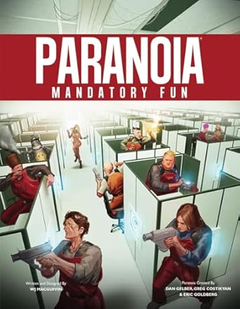 Paranoia: Mandatory Fun: WJ Macguffin: 9781916675209: Amazon.com: Books