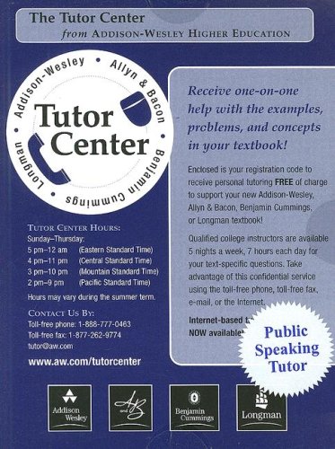Public Speaking Tutor Center (Standalone): Amazon.co.uk: Allyn & Bacon ...
