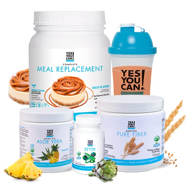 Amazon.com: Yes You Can! Detox Plus Kit, Daily Cleanse Pure Fiber Meal ...