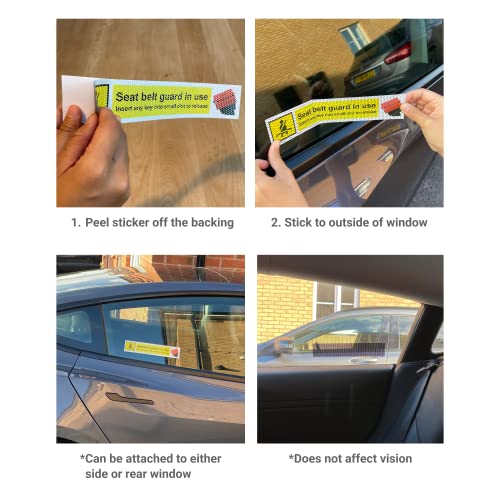 Sticker Buckle Guard In Use Professional Design For Vehicles, Child ...