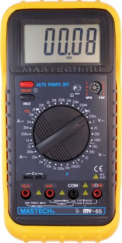 Mastech MY65 Digital Multimeter : Amazon.in: Industrial & Scientific