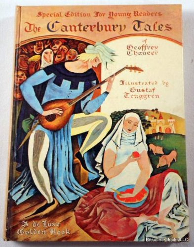 The Canterbury Tales. A De Luxe Golden Book. Special Edition for Young ...