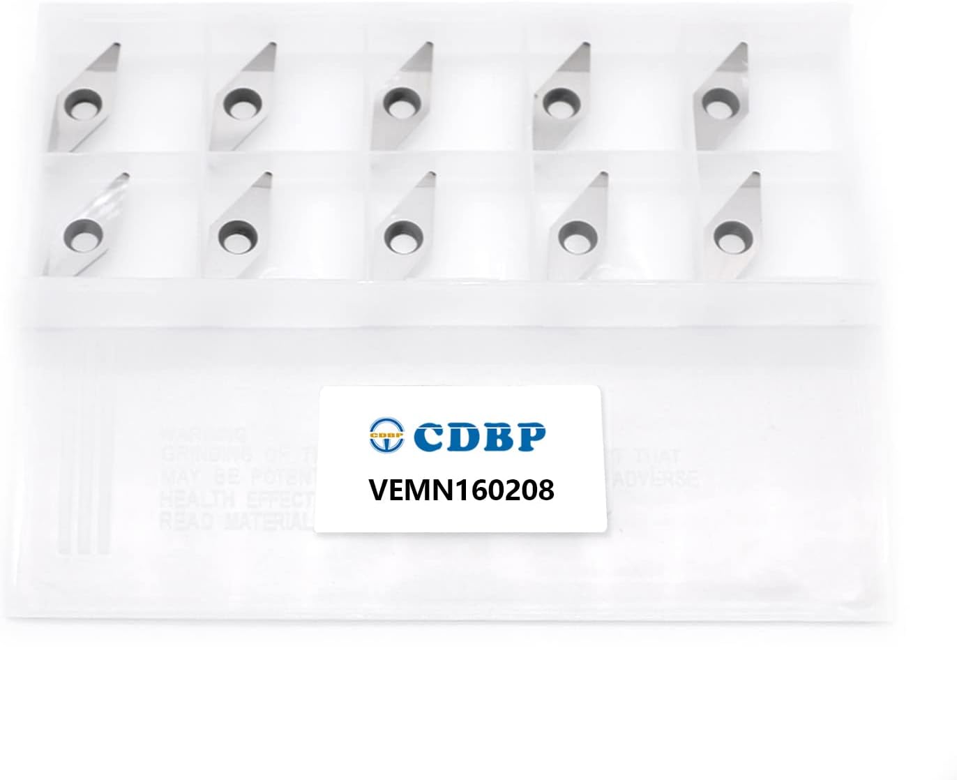 CDBP Diamond Carbide Insert replacement cutter for woodturning, 10 X 28 ...