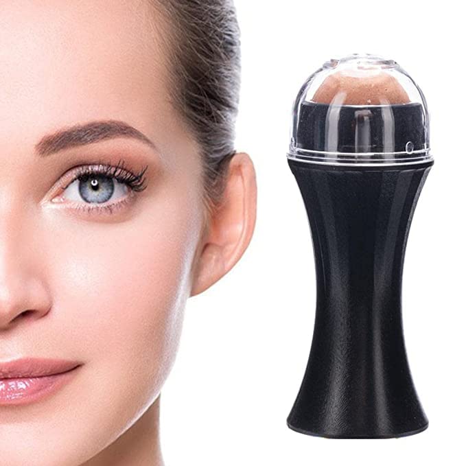 TURIK Volcanic Stone Face Roller, Reusable Facial Skincare Tool for ...