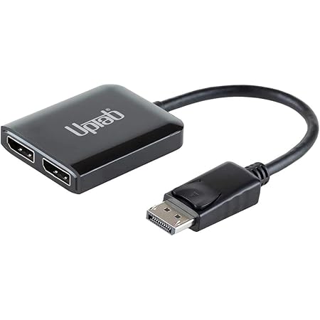 Amazon.com: StarTech.com 3-Port DisplayPort 1.4 Splitter, DisplayPort ...