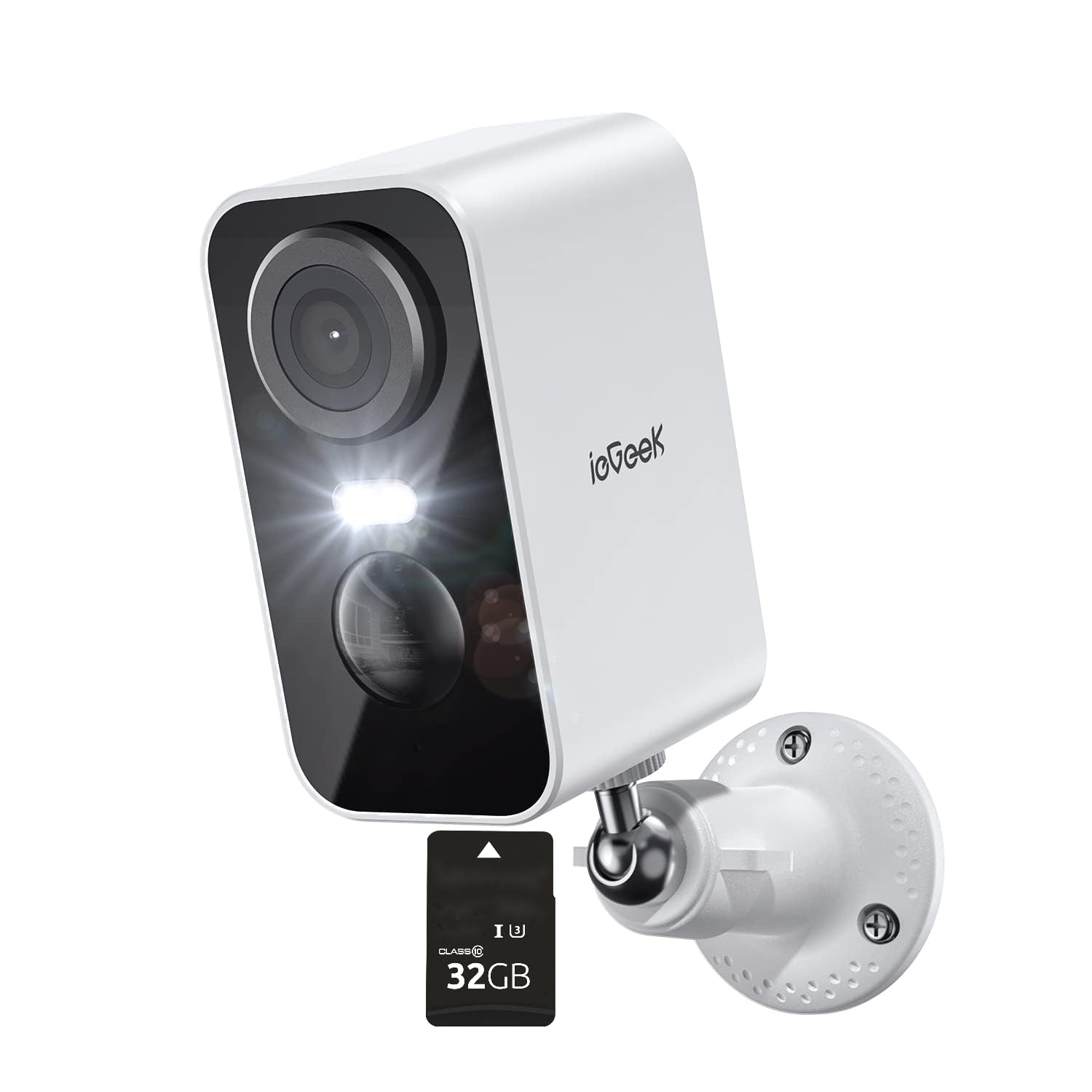 ieGeek Security Cameras Wireless Outdoor with 32GB Card, Smart 2K ...