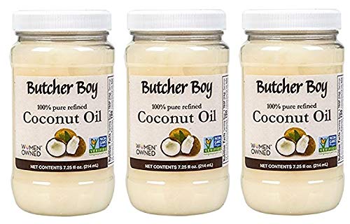 Amazon.com: Butcher Boy Coconut Oil | 100% Pure Refined | 7.25 fl oz ...