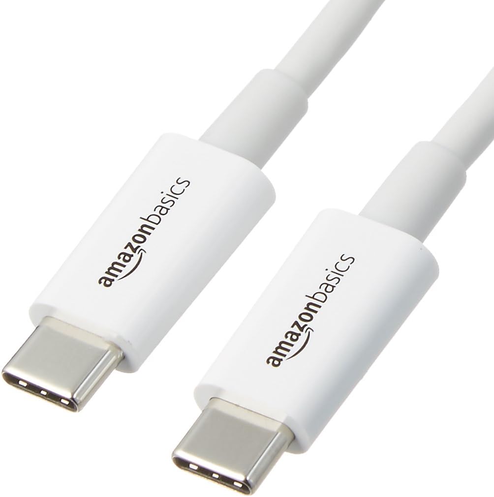 Amazon.com: Amazon Basics USB-C to USB-C Fast Charger Cable, 480Mbps ...