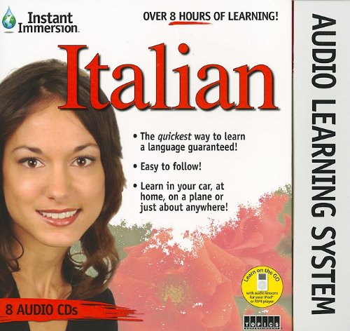 Topics Instant Immersion Italian (8 Audio CDs): Eurotalk: 9781600774379 ...