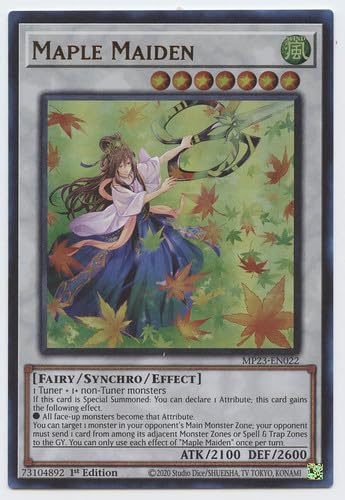 Amazon.com: Maple Maiden - MP23-EN022 - Ultra Rare - 1st Edition : Toys ...