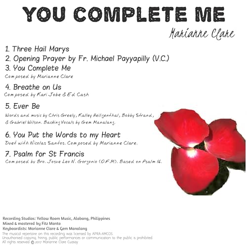 Spiele You Complete Me von Mari Clare auf Amazon Music ab