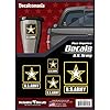 Amazon.com: Officially Licensed U.S. Army Decals - 4 Piece US Army ...