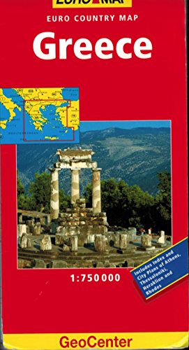 Amazon | Greece GeoCenter Euro Map (GeoCenter Euro Map S.) | World