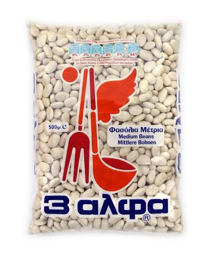 Amazon.com : Greek Medium Beans (3alpha) 500g : Grocery & Gourmet Food
