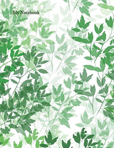 My Notebook: Leaf Design Notebook/Journal for You: Cummings, Othen ...