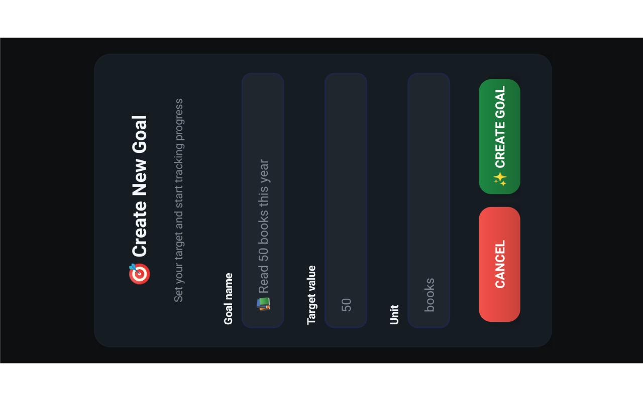 Goal Pulse - Smart Progress Monitor - App on Amazon Appstore