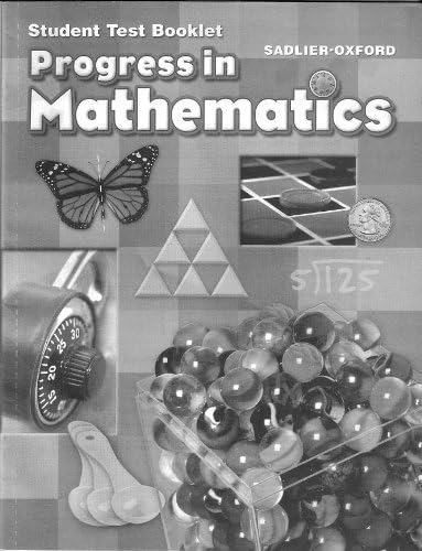 Progress in Mathematics, Grade 4: Sadlier: 9780821582640: Amazon.com: Books