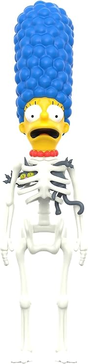 Amazon.com: Super7 The Simpsons Treehouse of Horror Skeleton Marge - 3. ...
