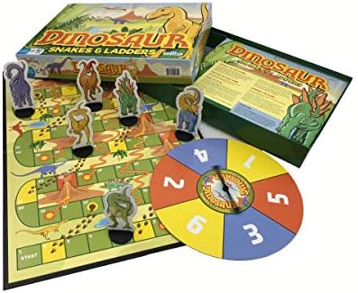 Dinosaur Snakes and Ladders Game – No Reading Required – Preschool ...