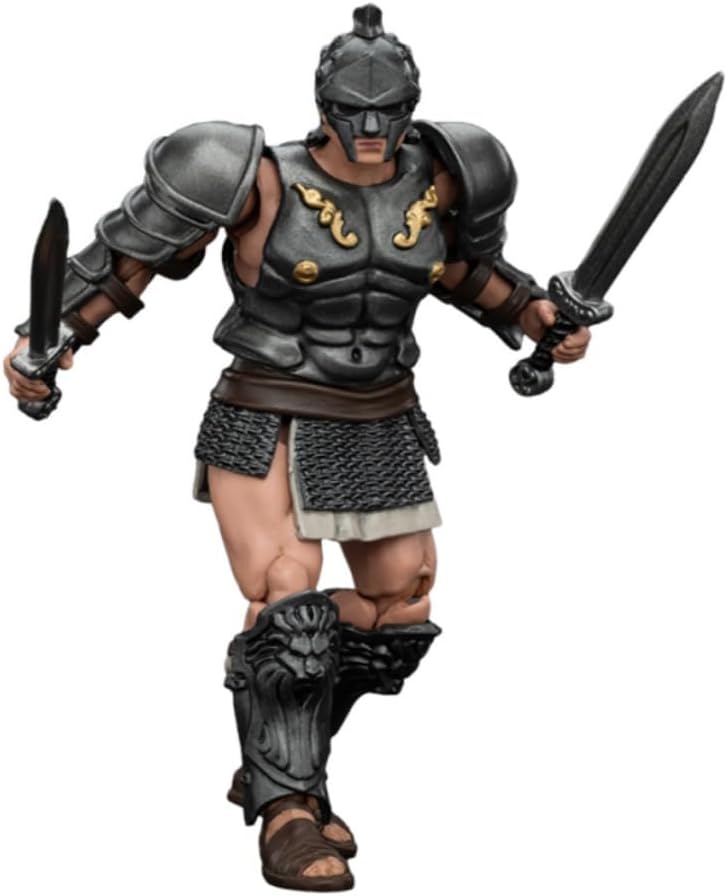 Amazon.com: JOYTOY 1/18 Strife Roman Gladiator Dimachaerus Gladiator ...
