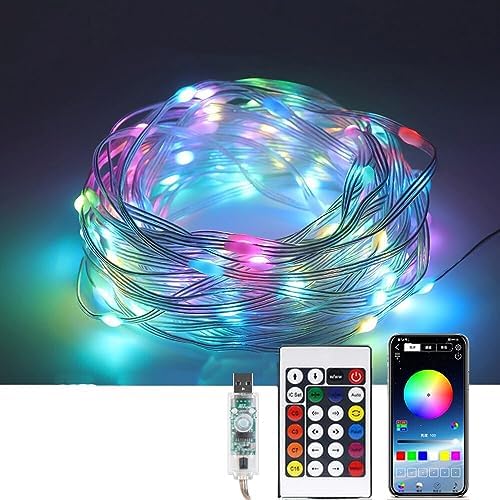 XERGY RGB String Lights - 10Meters 100 LED USB Led String Lights with ...