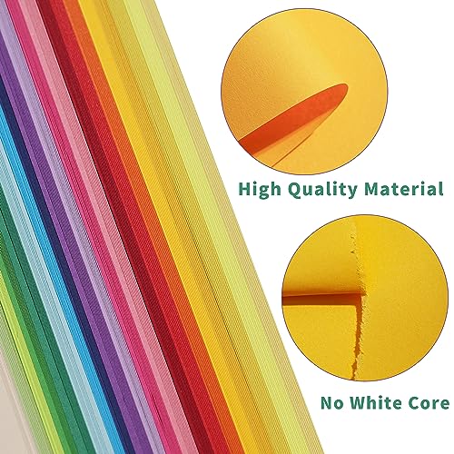 Origami Paper 180 Sheets, 20 Bright Colors A4 80gsm Double-Sided ...