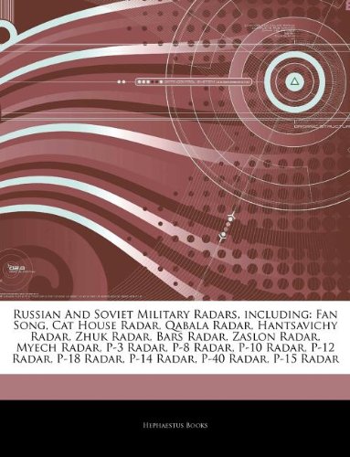Amazon | Articles on Russian and Soviet Military Radars, Including: Fan ...