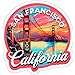 Amazon.com: San Francisco Sticker California Travel Nature Decal Vinyl ...