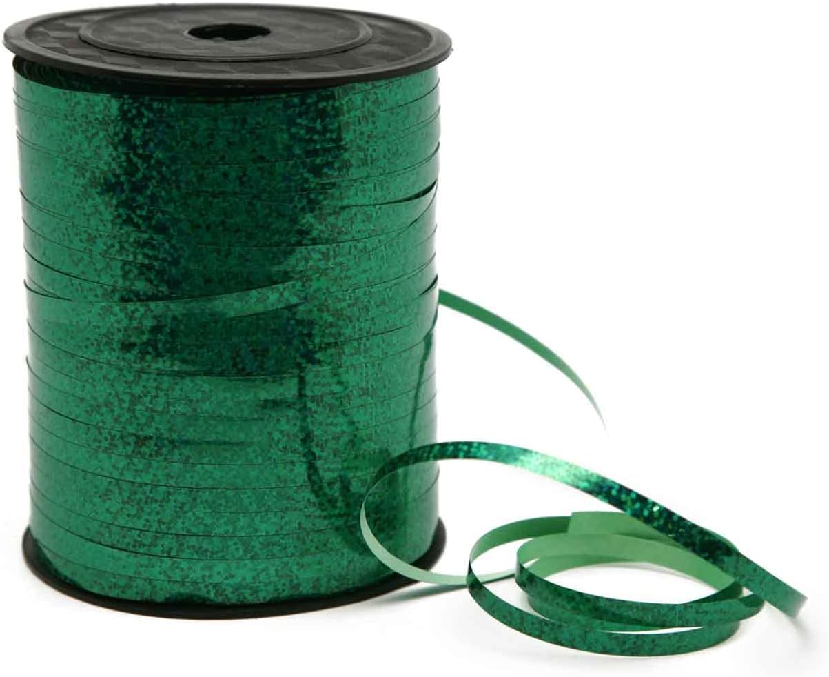 Amazon.com: Emerald Green Curling Ribbon, 3/16" X 500Yd : Health ...