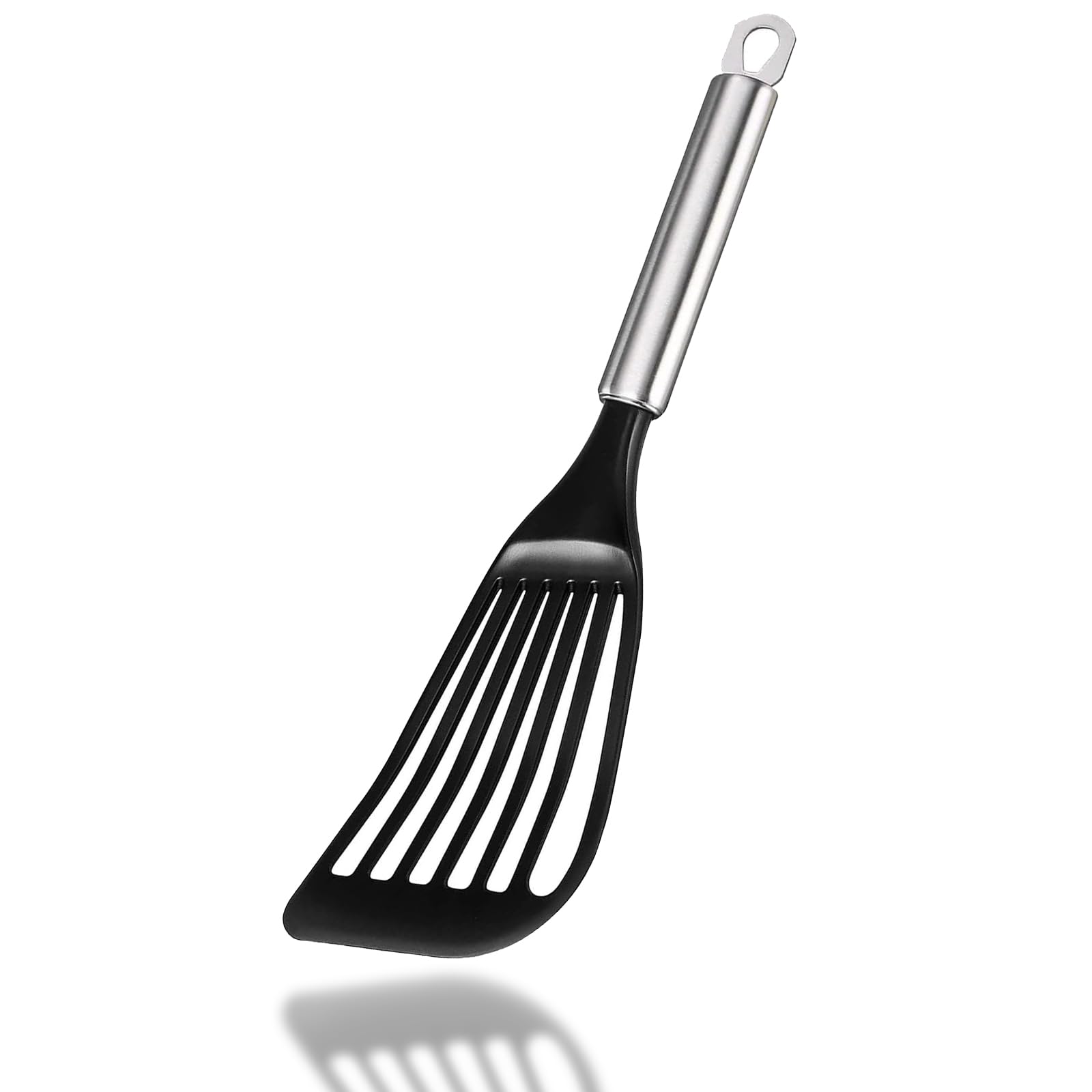Contiup Cooking Fish Spatula,Nylon Square Slotted Egg Spatula Turner ...