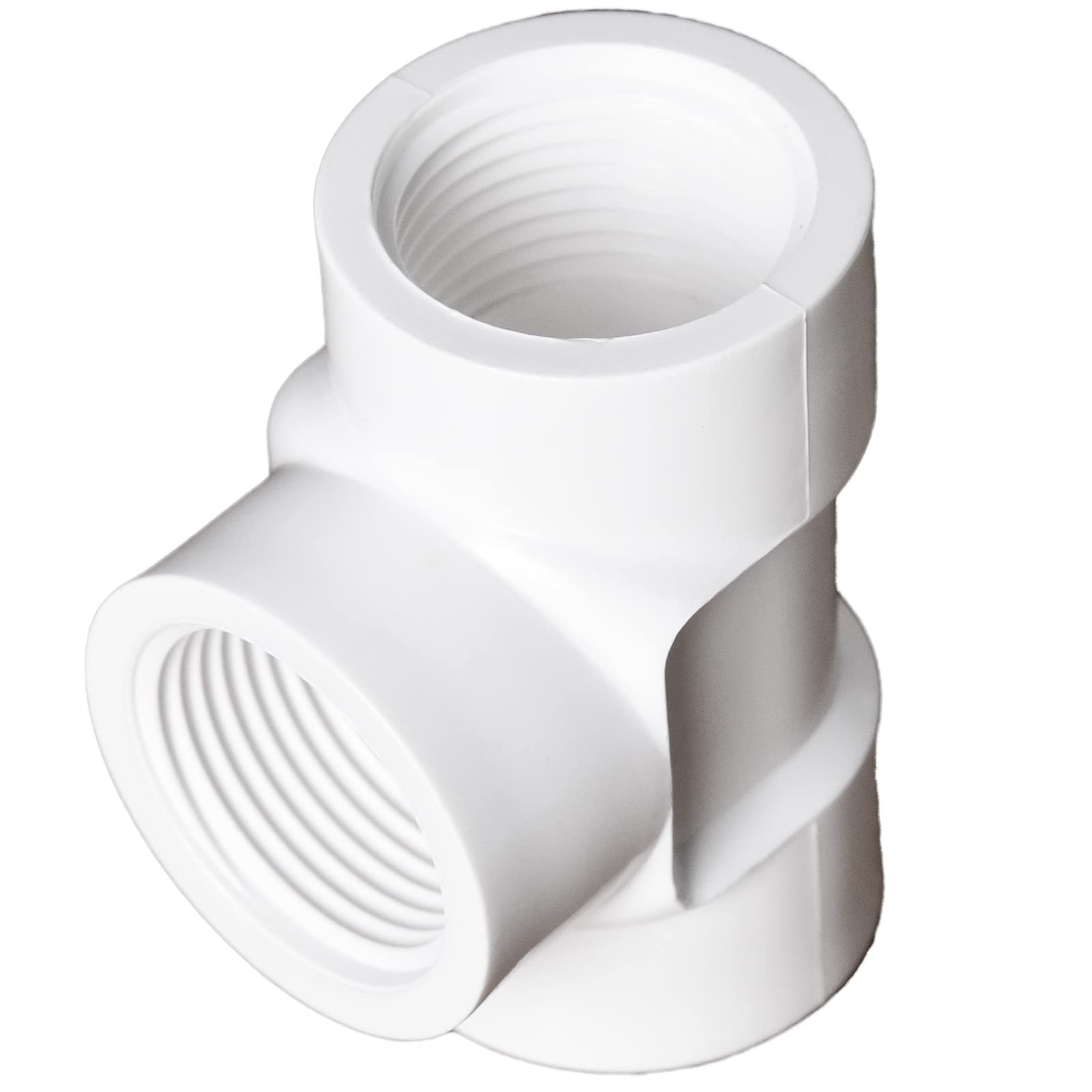 Snapklik.com : FangKingNo 10 PACK 1" PVC Female Thread Adapter Tee ...