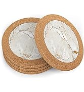 Amazon.com | UMIRRO Rustic Farmhouse Coasters for Coffee Table Decor ...