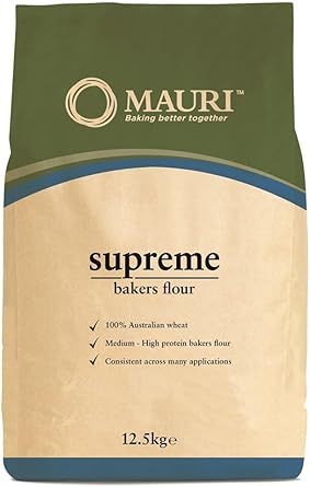 Mauri Supreme Bakers Flour 12.5 Kg : Amazon.com.au: Grocery