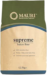 Mauri Supreme Bakers Flour 12.5 Kg : Amazon.com.au: Pantry Food & Drinks