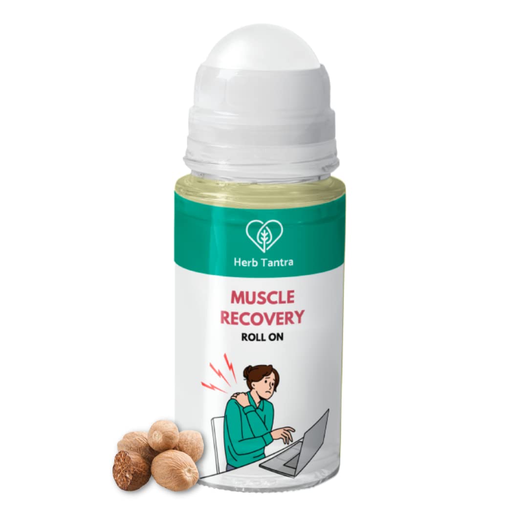 Herb Tantra Muscle Recovery Roll On For Cervical,Overused,Tight Muscles ...