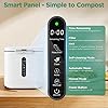 Amazon.com : 4L Electric Composter for Kitchen, Smart Compost Bin ...