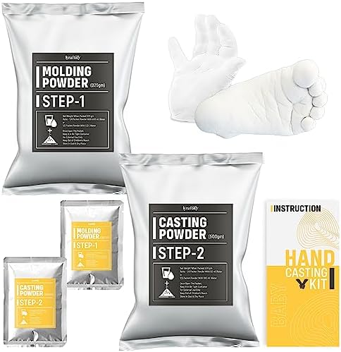 Kraftify Molding Powder for Hand & Foot Casting | Moulding Powder 325gm ...