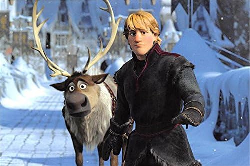 Kristoff Sven photo 4x6 Frozen Jonathan Groff Disney Panini 2014#58 ...