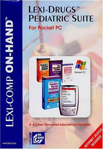 Lexi-PEDIATRIC SUITE For Pocket Pc (Lexi-Comp on-Hand) : Amazon.in: Books