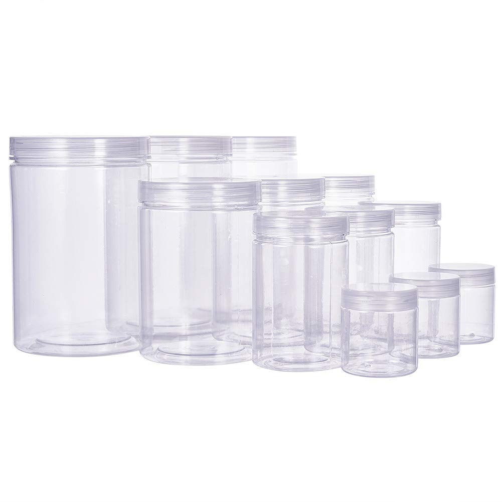Buy BENECREAT 12 PACK Clear Plastic Box for candy cylinders, display ...