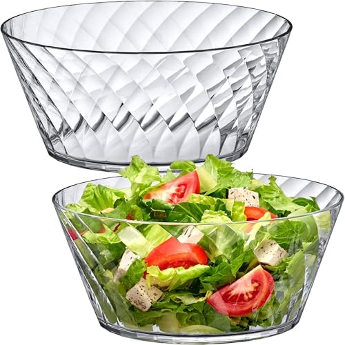 Amazon.com: Amazing Abby - Bonita - 130-Ounce Plastic Serving Bowls ...