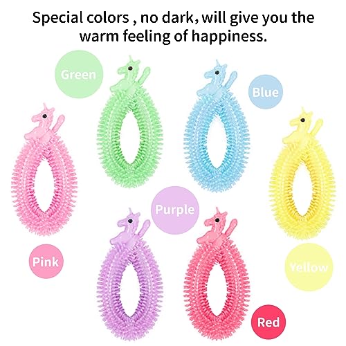 12 Pcs Unicorn Stretchy Strings Toys,Sensory String Stress Toys for ...