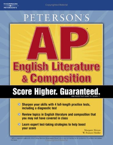 Amazon.com: Peterson's AP English Literature & Composition (Master the ...
