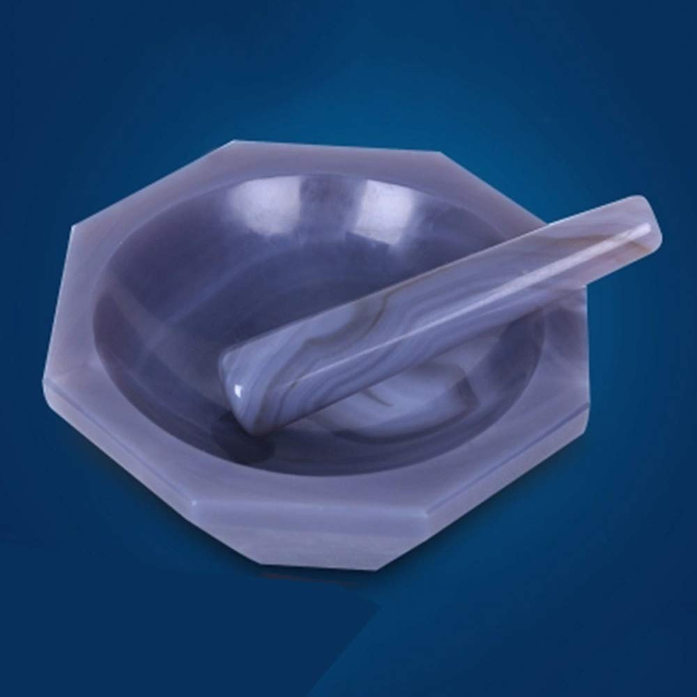 Buy GOOG Natural Agate Mortar and Pestle for Lab, Pharmaceutical ...